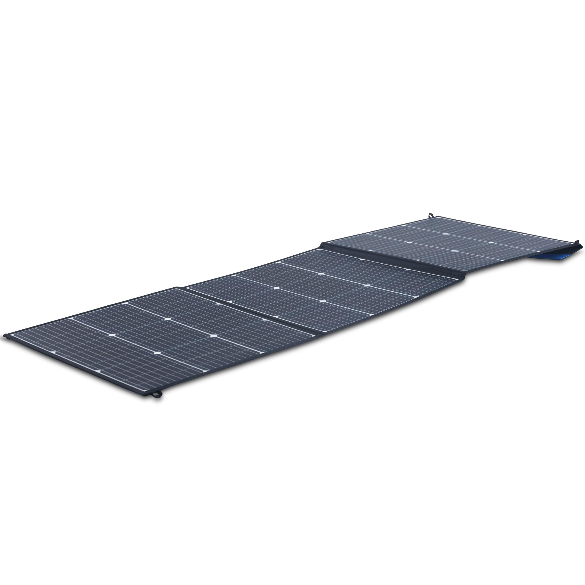 Solceller / Solpanel 150W med veske | Bærbar | Sammenleggbar | Prisklok