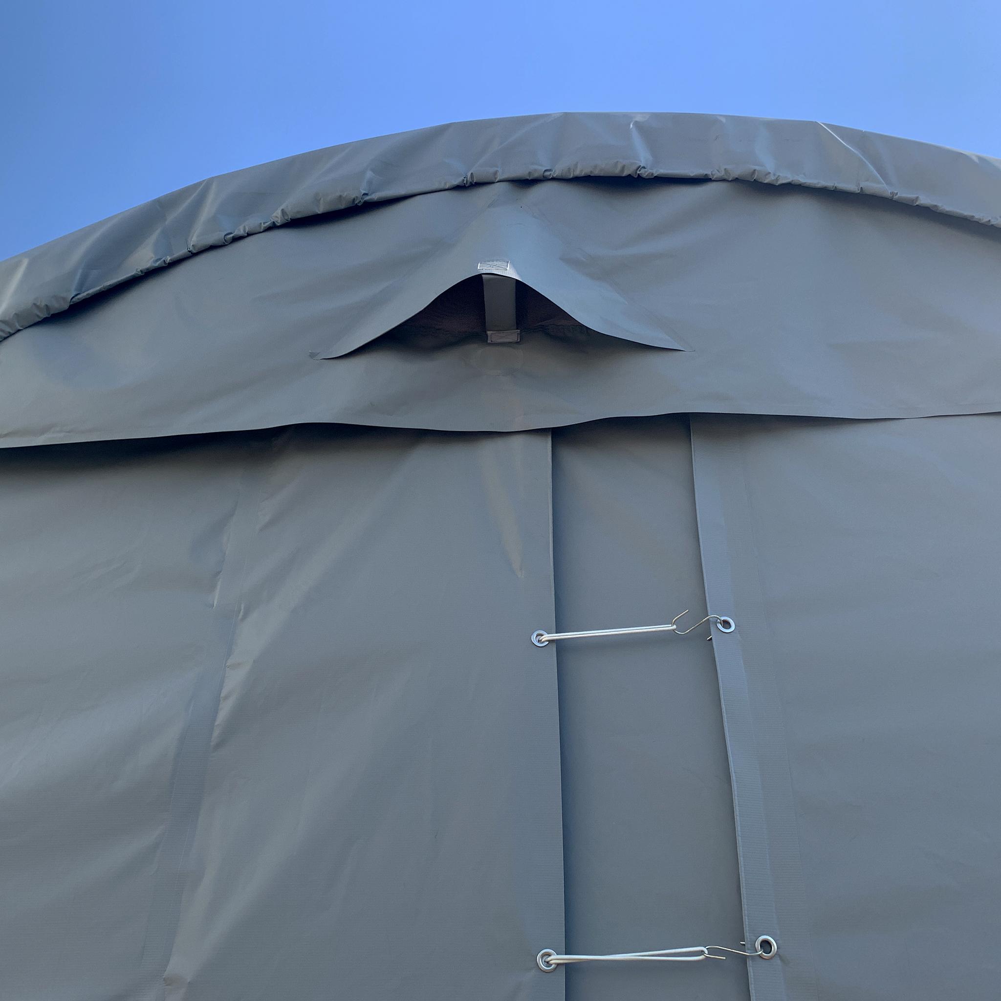 Garasjetelt 26,2 m² for bobil, campingvogn og båt