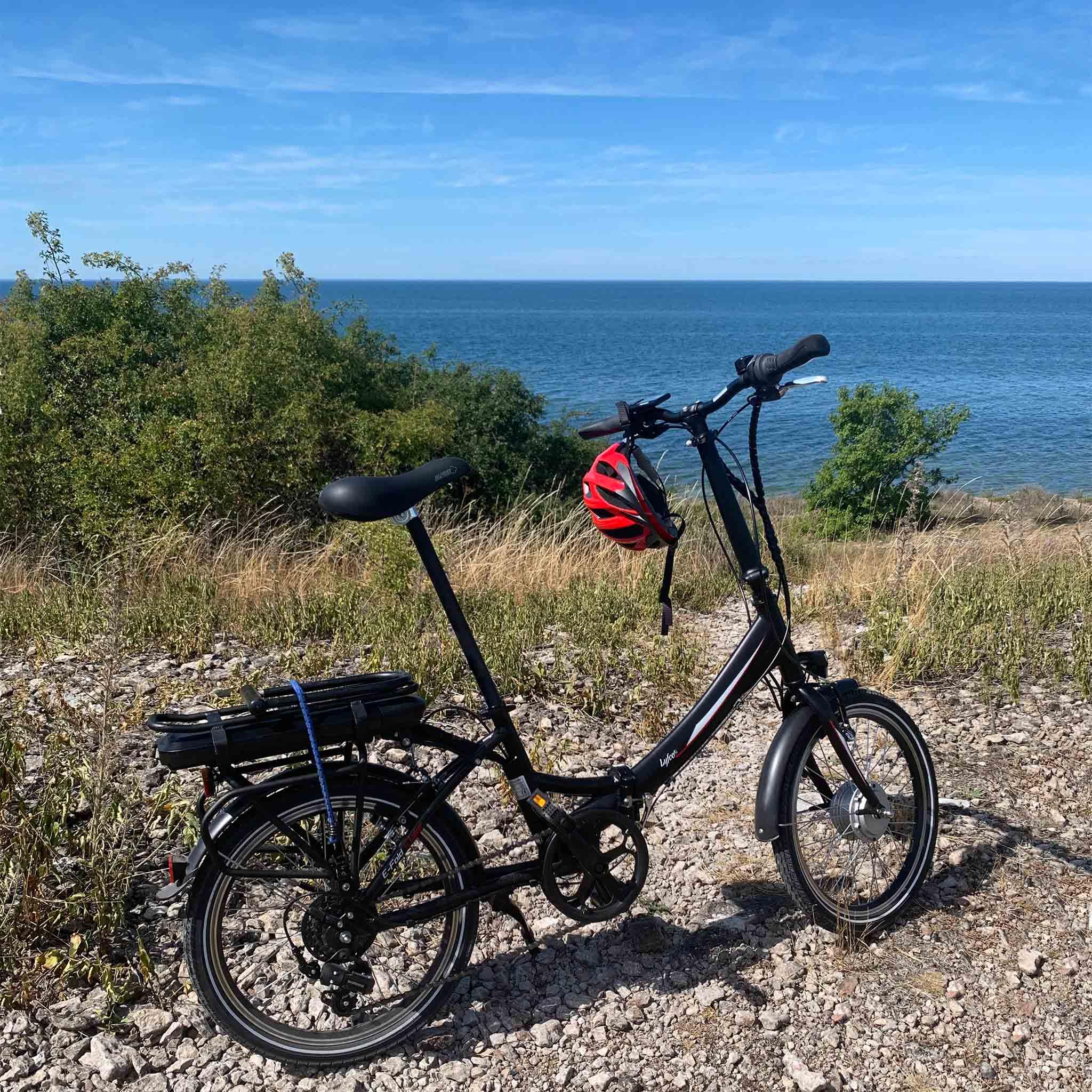 Sammenleggbar el-sykkel med 13Ah litiumbatteri | Prisklok