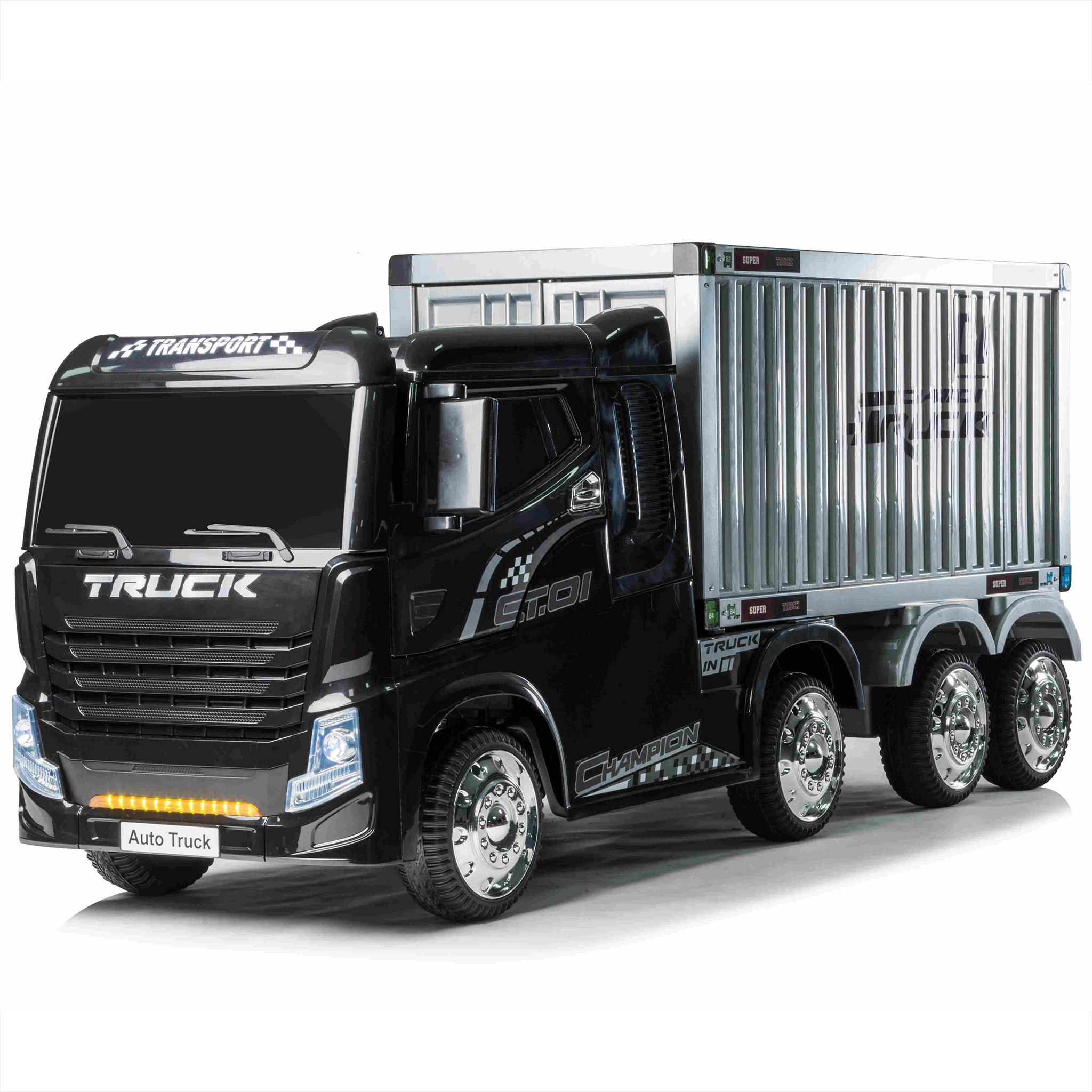 Lastbil med container | Elbil för barn | Köp hos Outl1