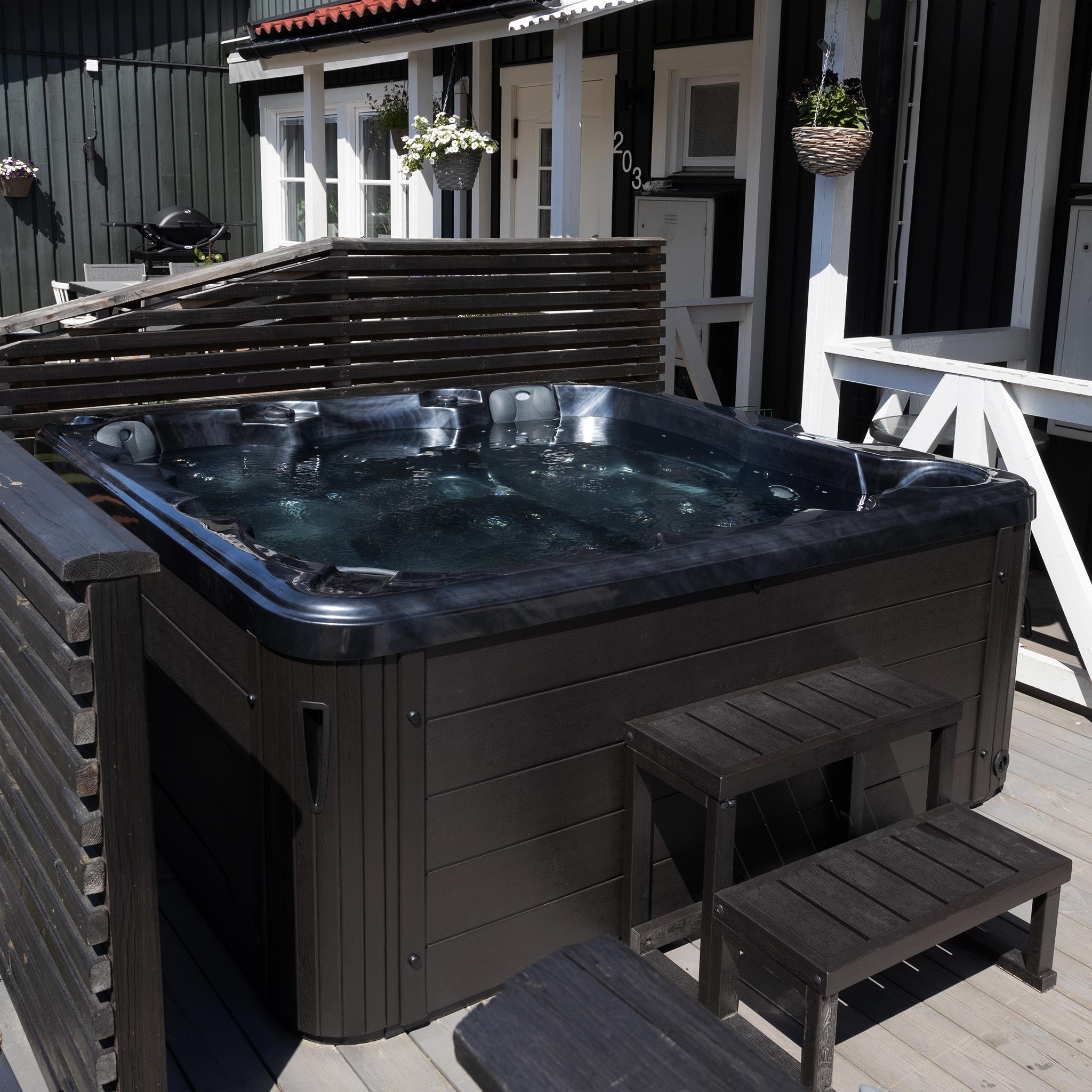 Boblebad Poseidon Blackline - Prisklok