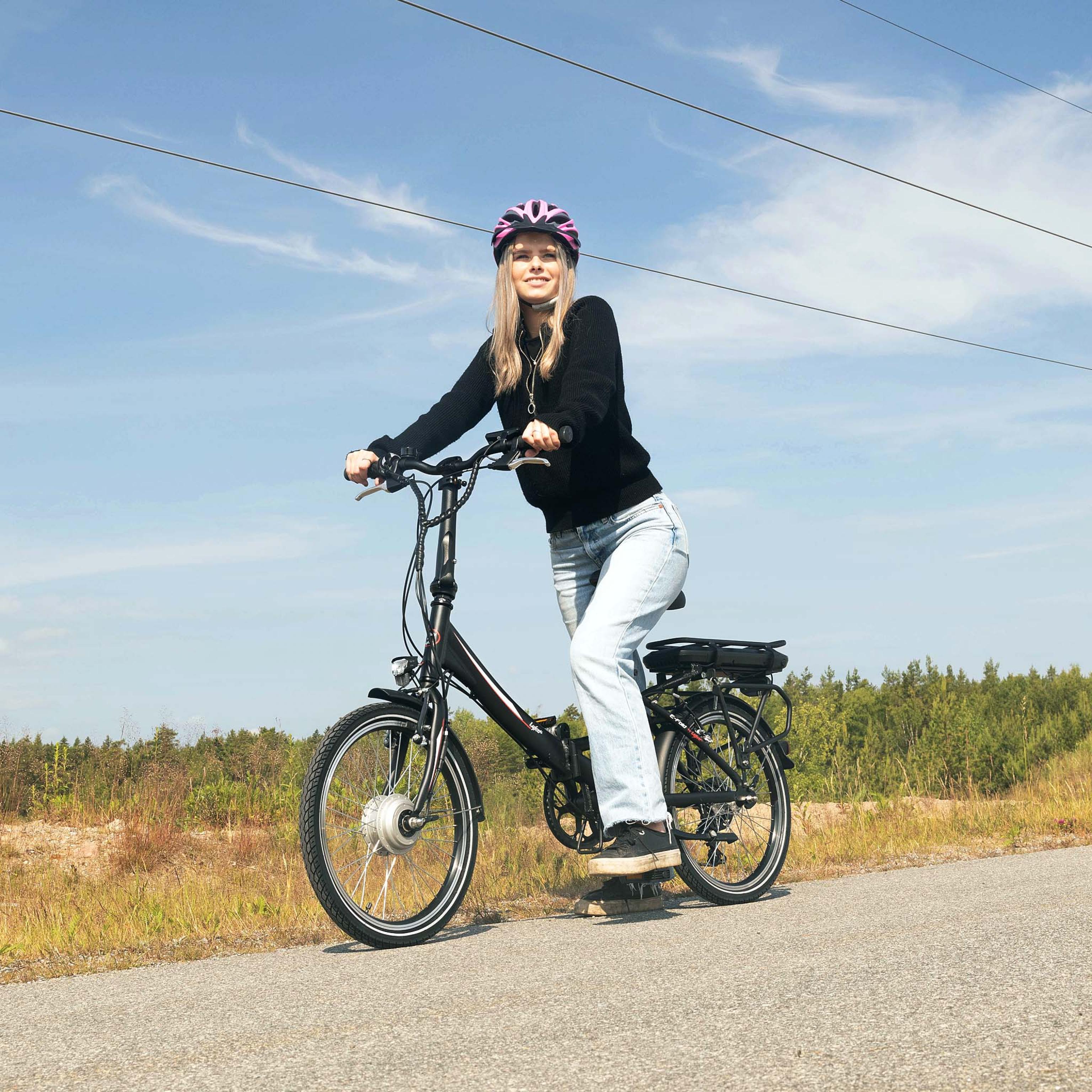 Sammenleggbar el-sykkel med 13Ah litiumbatteri | Prisklok