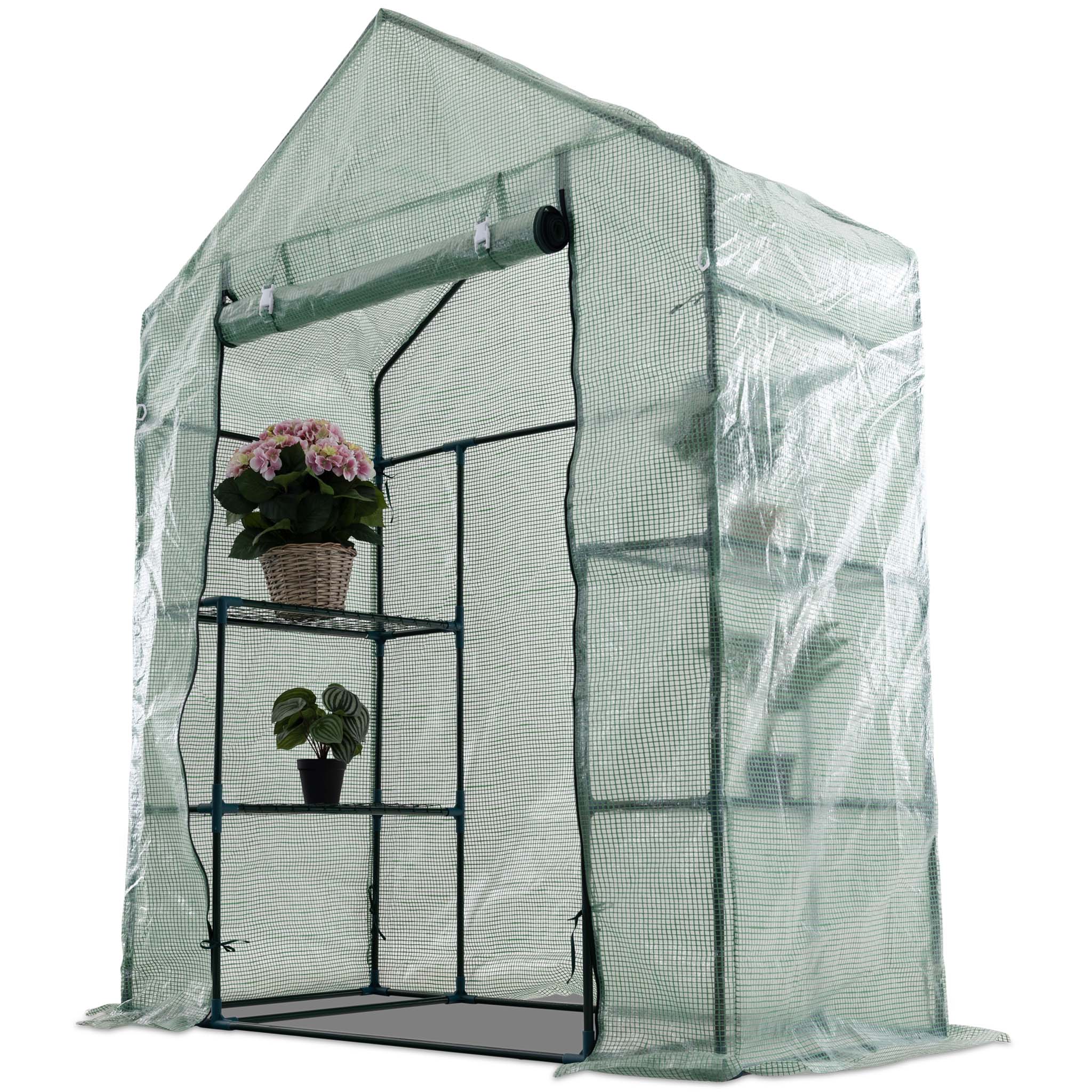 Lite drivhus i plast 1m² | Stålramme med PE plastbelegg | Kjøp på Prisklok