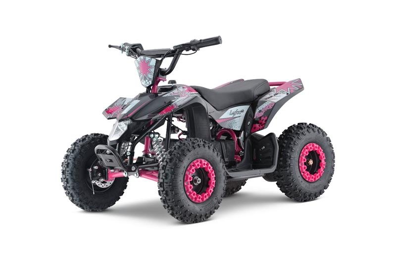 Elektrisk firehjuling | ATV for barn 1000W | Rosa/svart | Kjøp på Outl1